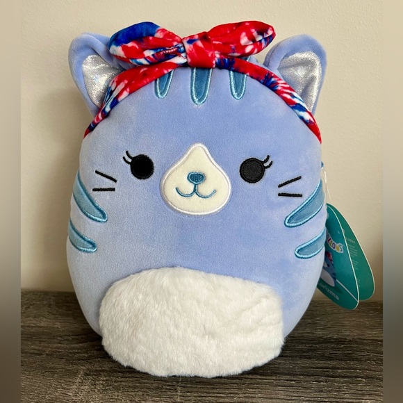 Squishmallows | Toys | Squishmallows Carizma The Cat 4th Of July 225 | Poshmark